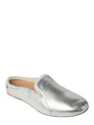 MAVE & CHEZ The Maya Backless Mule Silver