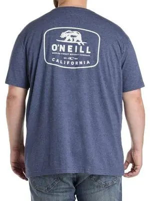 O'Neill Big & Tall Cali Native Graphic Tee - Navy Heather