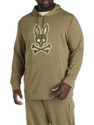 Psycho Bunny Ryder Pullover Hoodie - Dusky Green