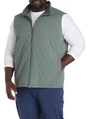 Vineyard Vines Big & Tall Dorset Quilted Vest - Balsam