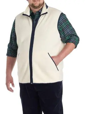 NAUTICA Mixed Media Vest - Natural