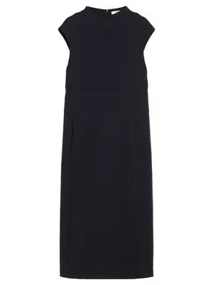 Max Mara Scuba Jersey Sheath Midi Dress - Ultramarine