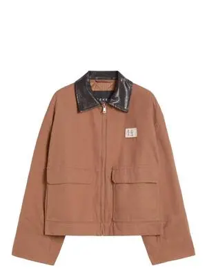 Max Mara Cotton Canvas Jacket - Tobacco