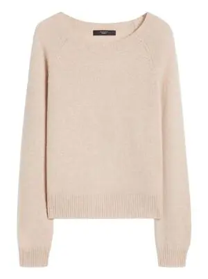 Max Mara Cashmere Crew-neck Sweater - Sand
