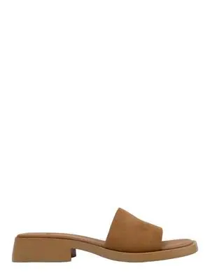 Camper Dana Nubuck Sandals - Brown