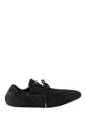 Prada Collapse Canvas Sneakers - Black