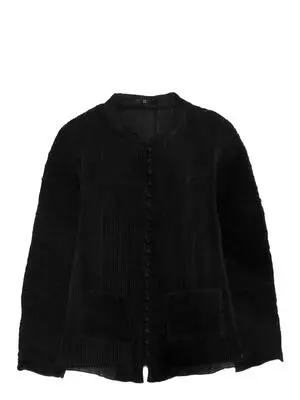 RÓHE Pleated Jacket - Black