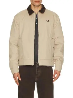 FRED PERRY Cotton Caban Jacket