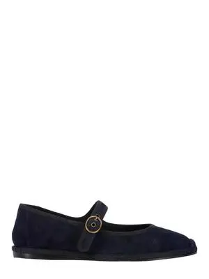 Polo Ralph Lauren Buckle Ballet Flats - Blue