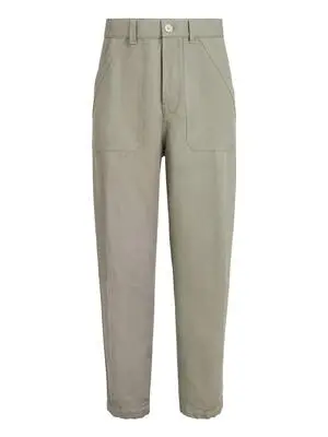 Brunello Cucinelli Patch-pockets Trousers - Green