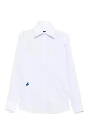 Karl Lagerfeld Logo-embroidered Shirt - White