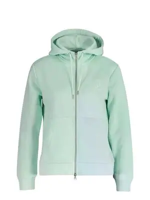 Gant Zip-front Hoodie - Green