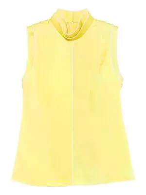 JIL SANDER Sleeveless Blouse - Yellow