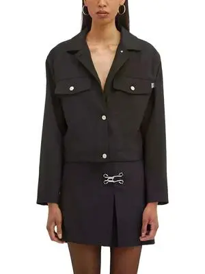 Moschino Buttoned Pocket Jacket - Black
