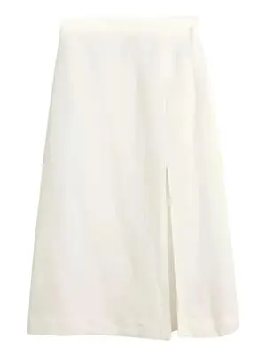 Gant Straight Midi Skirt - White