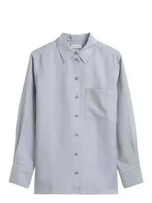 Marc O'polo Chest-pocket Shirt - Blue