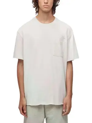 OSKLEN Textured-pocket T-shirt - White