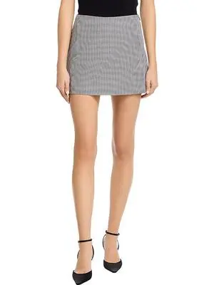 WAYF Melina Houndstooth Skort