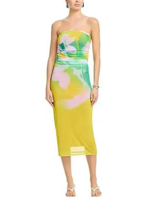 AFRM Bevin Printed Skirt - Sunblur Blossom