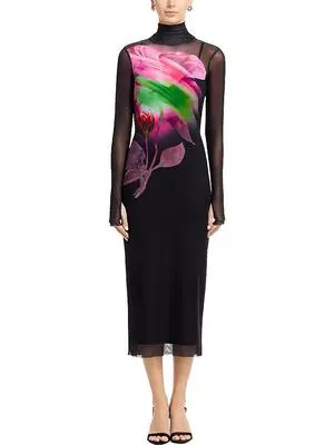 AFRM Shailene Midi Dress - Pink Peony