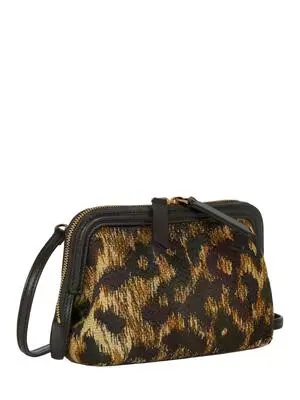 Etro Animal-effect Clutch - Brown