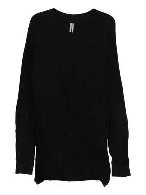 Rick Owens Jumbo Double Long-sleeved T-shirt - Black