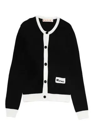 Marni Button-fastening Cardigan - Black