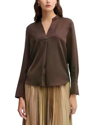 JOOP! V-neck Blouse - Brown