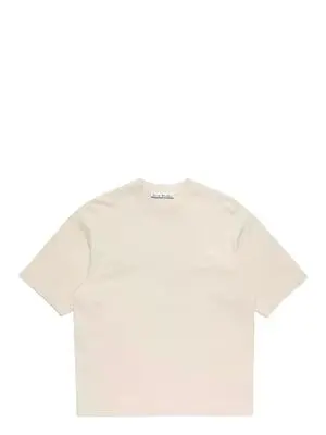 Acne Studios Logo-plaque T-shirt - Neutrals