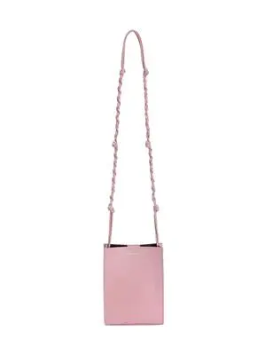JIL SANDER Small Tangle Shoulder Bag With Knotted Strap - Pink