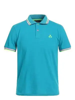 Peuterey Polo Shirt Size Cotton, Elastane - Blue