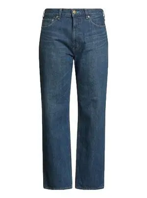 TU ES MON TRESOR Cotton Straight-leg Jeans - Blue