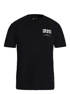 John Richmond T-shirt Size Cotton, Elastane - Black