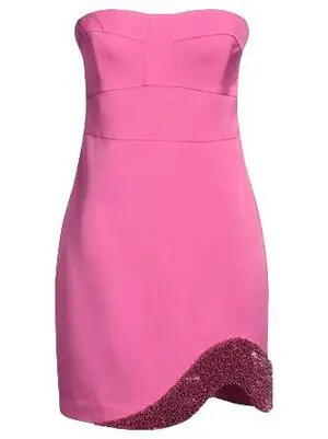 Patrizia Pepe Mini Bodycon Dress - Magenta