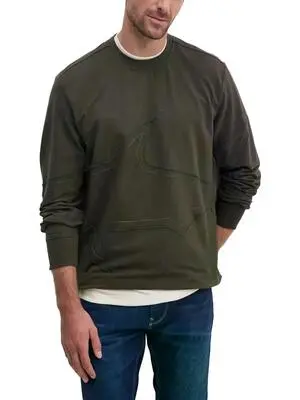 Paul & Shark Long-sleeve Crew Neck Sweatshirt - Green