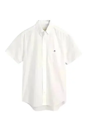 Gant Short-sleeve Pocket Shirt - White
