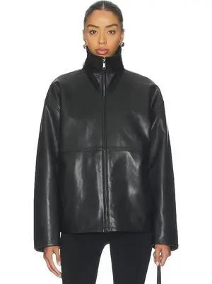EAVES Jorunn Leather Jacket - Black