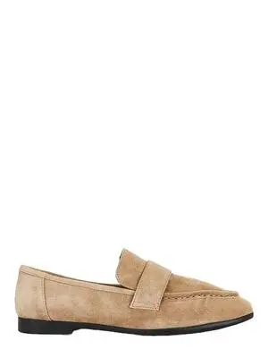 BLACK SUEDE STUDIO Arrow Flat - Tan Suede