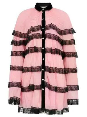Philosophy Di Lorenzo Serafini Frilled Mini Dress - Pink