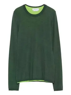 Gabriela Hearst Crew-neck Sweater - Green
