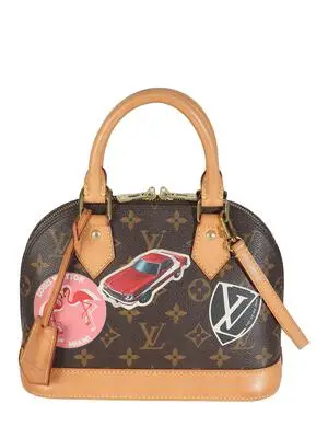 LOUIS VUITTON Monogram Canvas World Tour Alma Bb - Brown