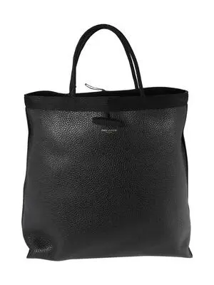 SAINT LAURENT Grained Leather Passamaneria Patti Tote