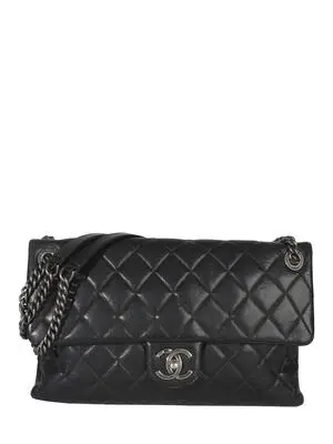 CHANEL Quilted Calfskin Flap Bag
