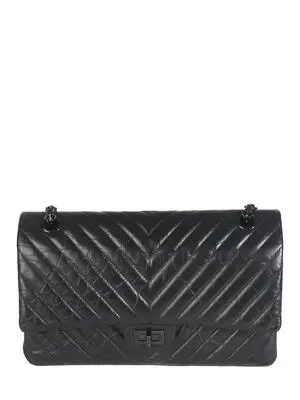 CHANEL Aged Calfskin Chevron 2.55 So Reissue 226 Flap Bag