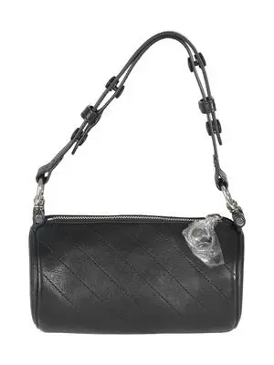 Gucci Diagonal Quilted Leather Blondie Shoulder Bag - Black