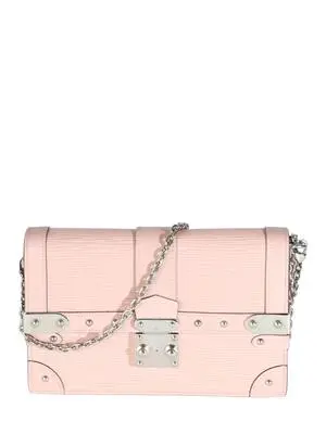 LOUIS VUITTON Epi Trunk Chain Wallet - Pink
