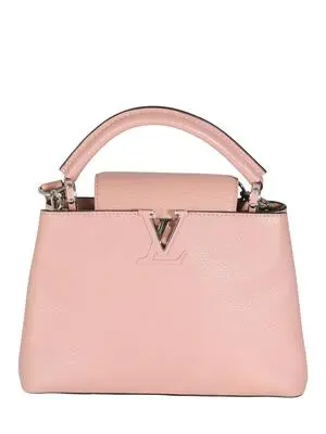 LOUIS VUITTON Petale Taurillon Capucines Bb - Pink
