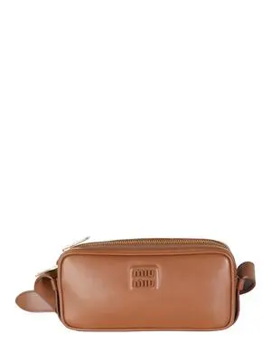 MIU MIU Cognac Calfskin Arcadie Bag