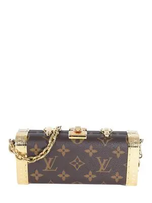 LOUIS VUITTON Monogram Canvas Vanity Case Pm - Brown