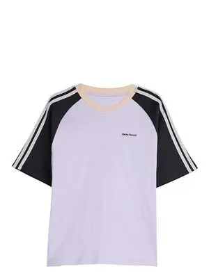 Adidas Wales Bonner Cali Tee Shirt - Purple Tint Black